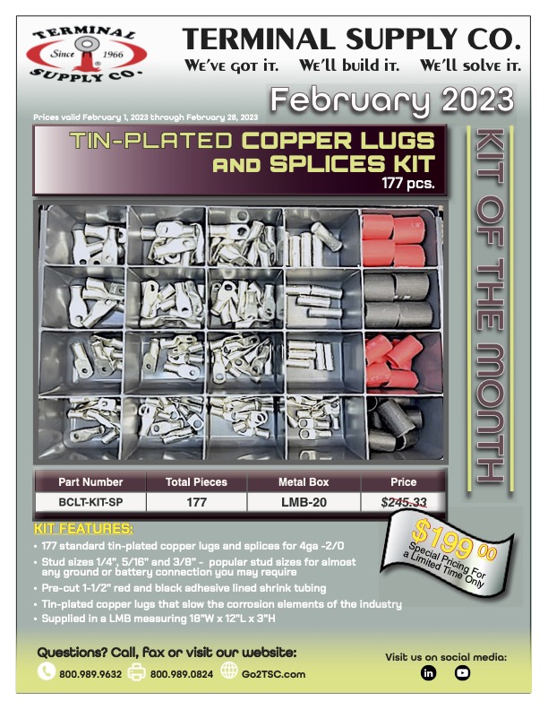 Terminal Supply Company - Wire Terminal Connectors, Relays, Crimping ...